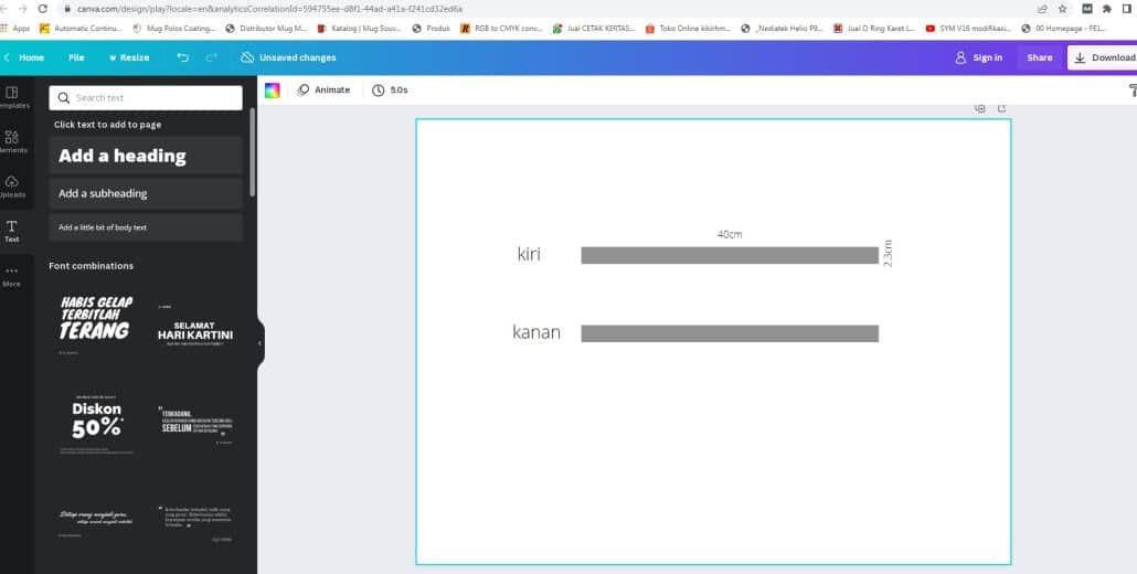 Step by Step Desain Lanyard Menggunakan Aplikasi Canva Gratis