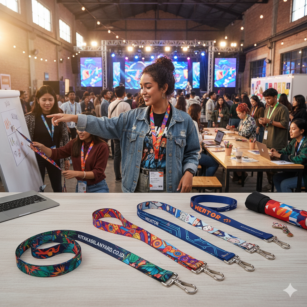 Kenapa Lanyard Custom Jadi Statement Piece Wajib Anak Muda - Spesialis ...